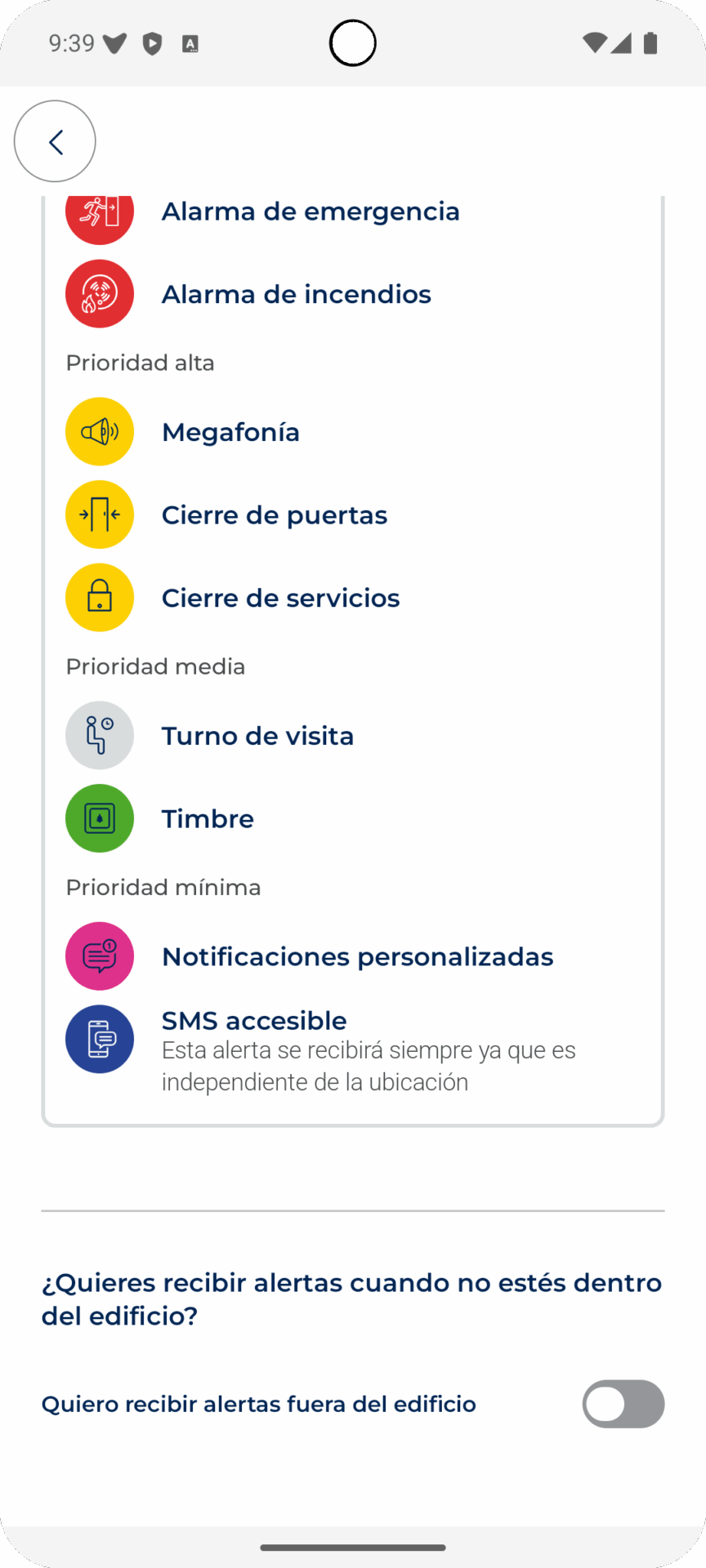 Acciones en los edificios accesibles de Visualfy Places - Visualfy ...